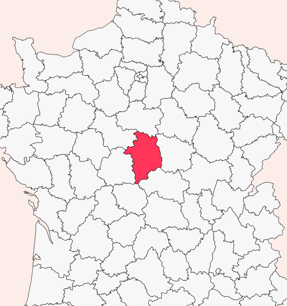 France Map: Cher (18) - UrbexBay™